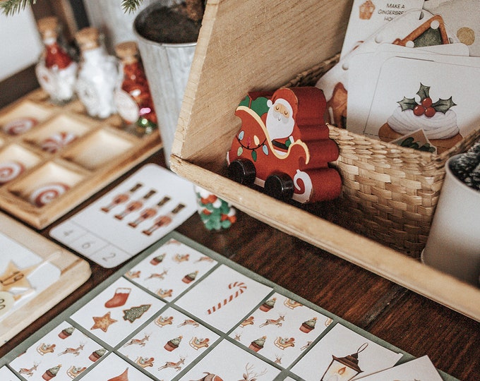 Holly Jolly Christmas Morning Basket, Homeschool Resources, Christmas ...