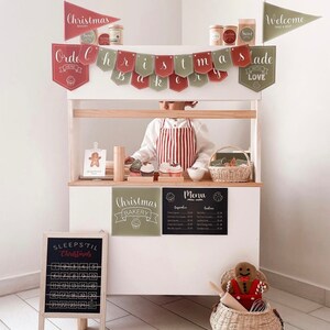 Christmas Bakery Dramatic Play Set Christmas Dramatic Play Set Pretend ...