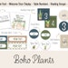 BOHO PLANTS Classroom Bundle | School Decor | Botany | Botany Themed ...