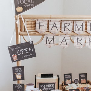 Farmers Market Dramatic Play Set | Dramatic Play Set | Pretend Play ...