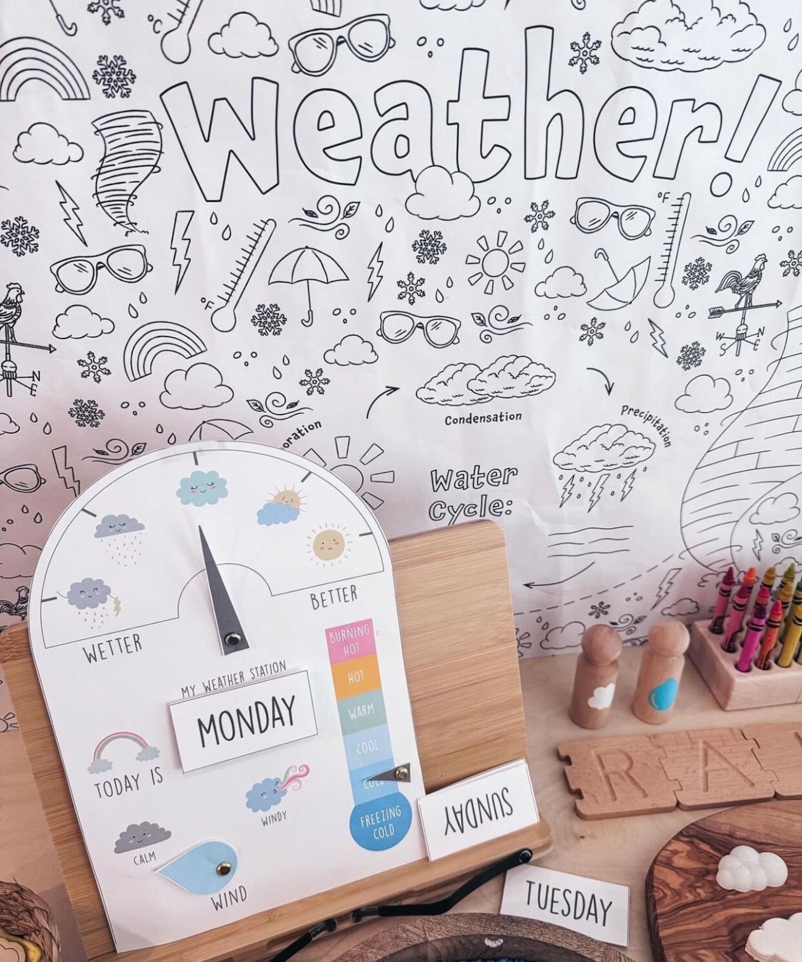 Weather Station | Montessori | Preschool Activities | Children ...