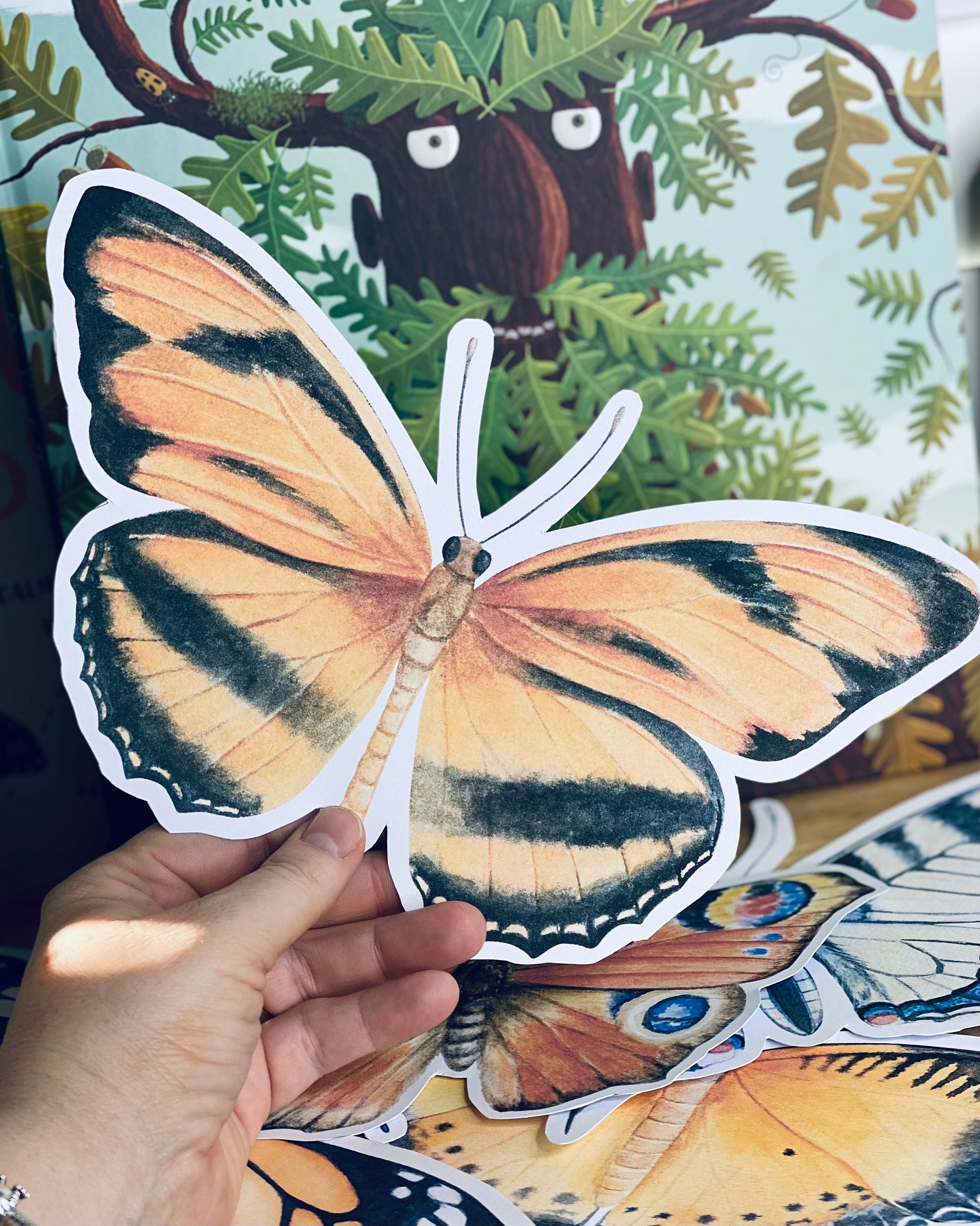 Large Butterfly Cut Outs Butterfly Wall Decor Printable | Etsy