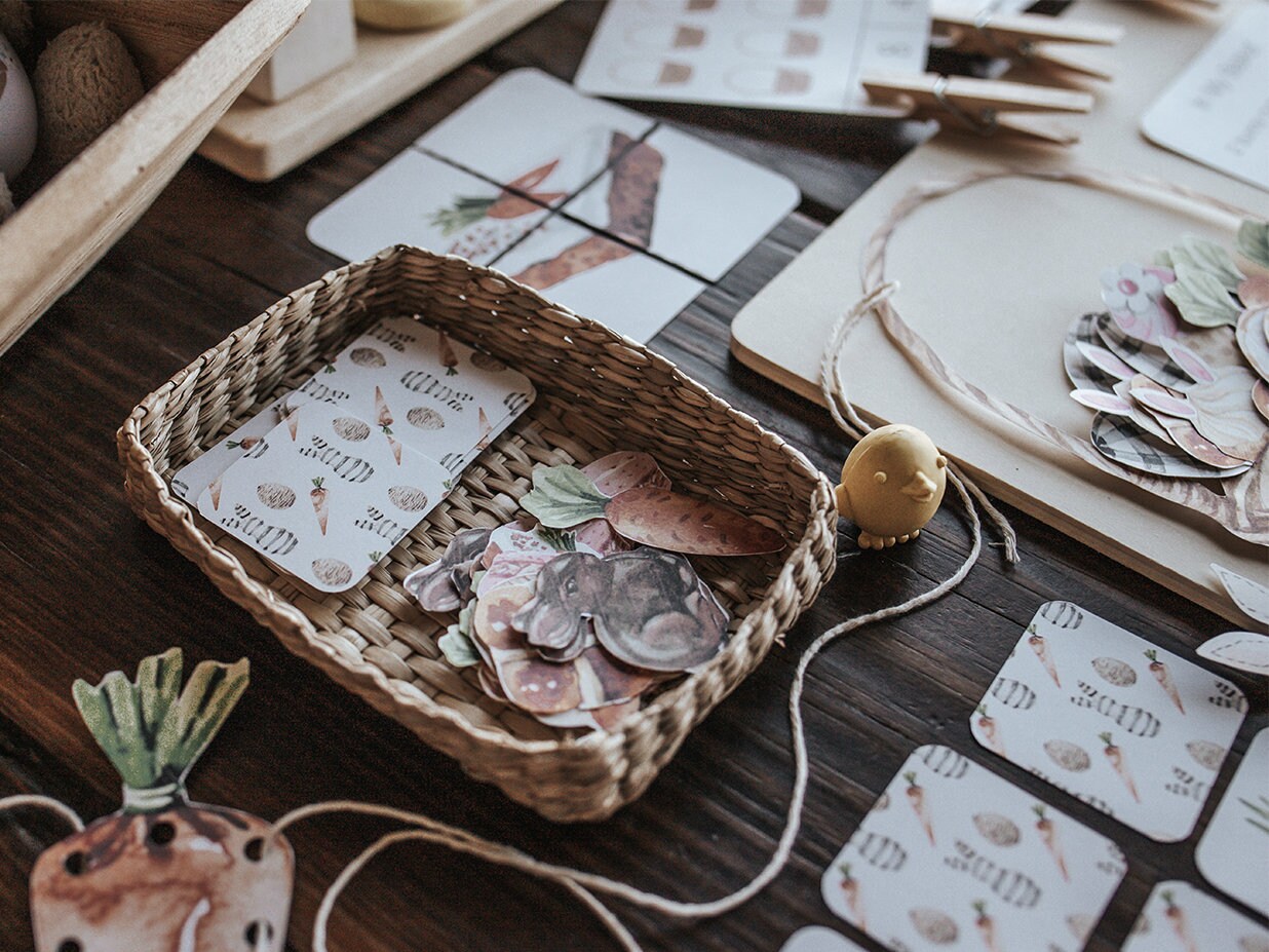 Easter Morning Basket Activities, Homeschool Resources, Morning Baskets ...