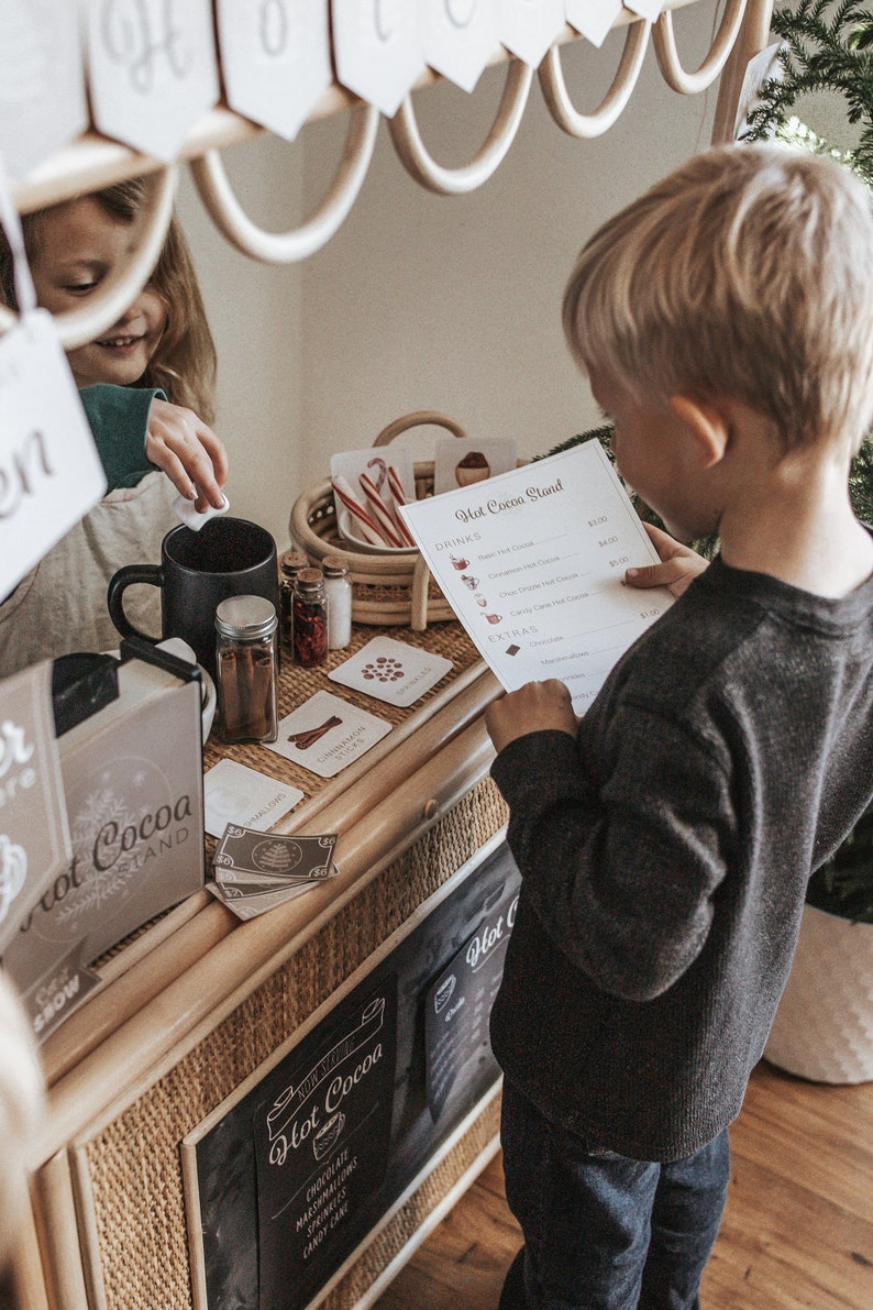 Hot Cocoa Stand Dramatic Play Set | Dramatic Play Set | Pretend Play ...