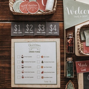 Christmas Bakery Dramatic Play Set | Christmas | Dramatic Play Set ...