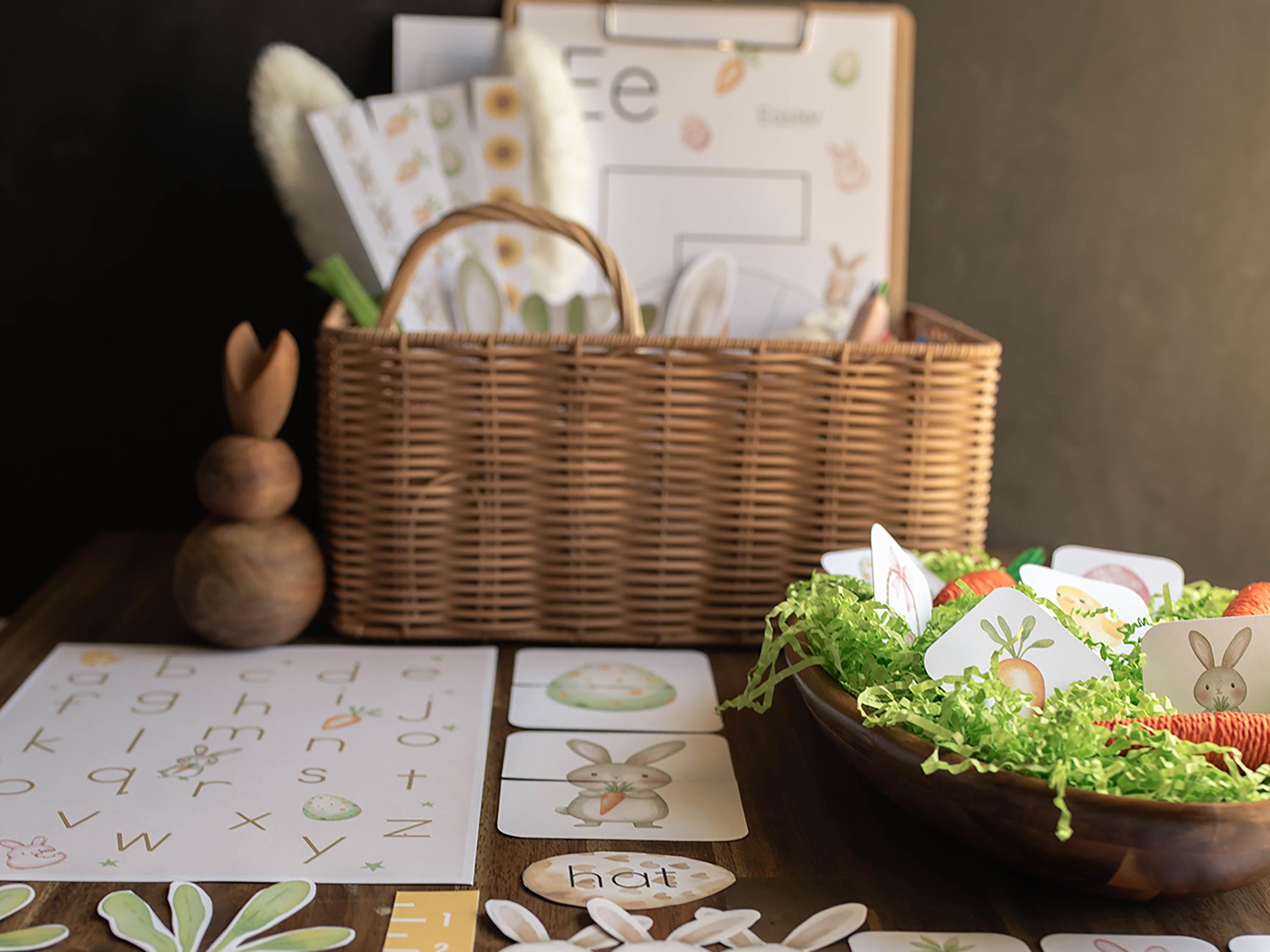 Printable Easter Morning Basket Activities, Homeschool Games ...