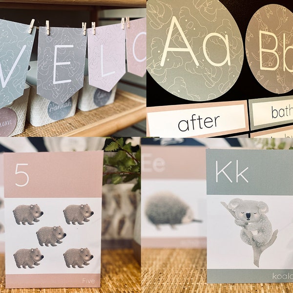 Animal Theme Classroom Bundle - Etsy