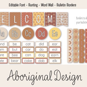 INDIGENOUS CLASSROOM Bundle | Classroom Decor | Preschool | School ...