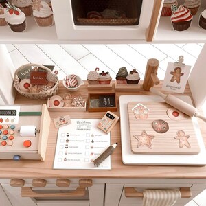 Christmas Bakery Dramatic Play Set Christmas Dramatic Play Set Pretend ...