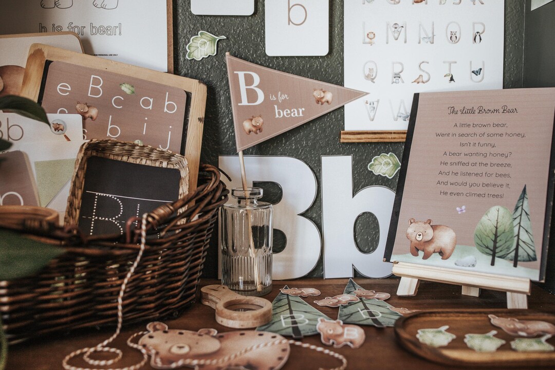 Alphabet Letter Basket Bundle | Alphabet Learning | Preschool ...
