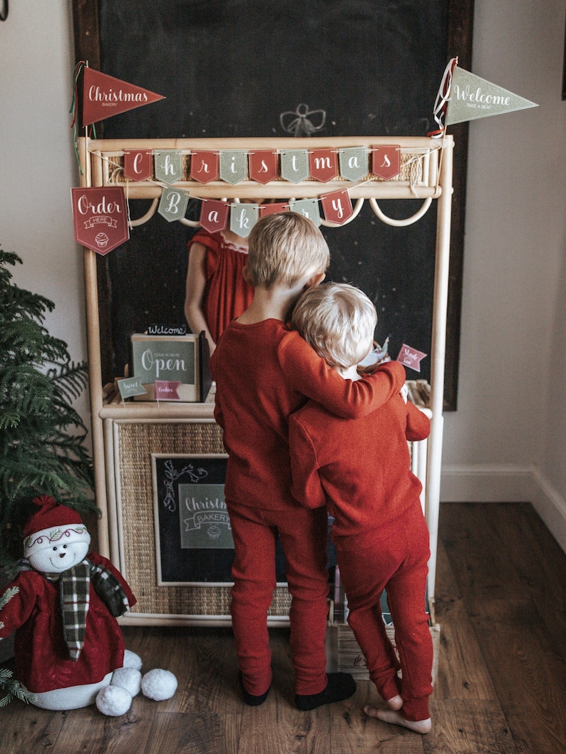 Christmas Bakery Dramatic Play Set Christmas Dramatic Play - Etsy