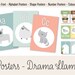 DRAMA LLAMA Classroom Bundle | School Decor | Llama Decor Classroom ...