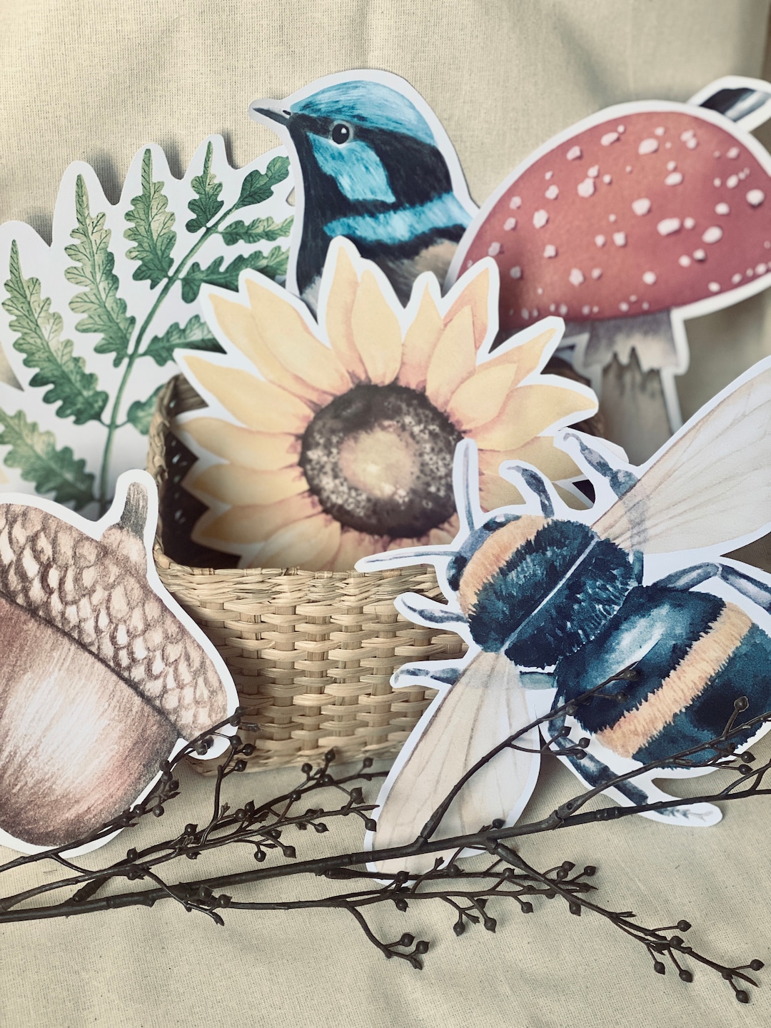 Nature Cutouts, Nature Wall Decor, Printable, Nature Printables ...