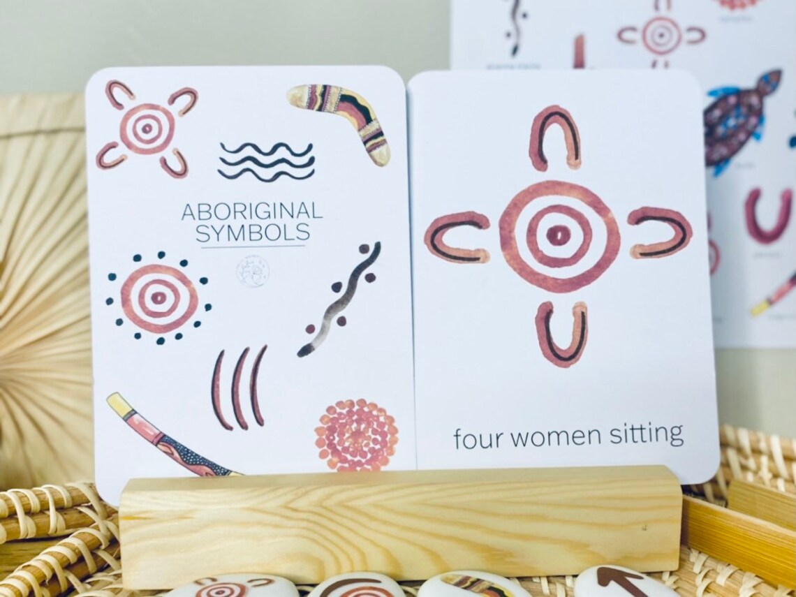 Indigenous Flashcards Aboriginal Symbols DIGITAL DOWNLOAD - Etsy Australia