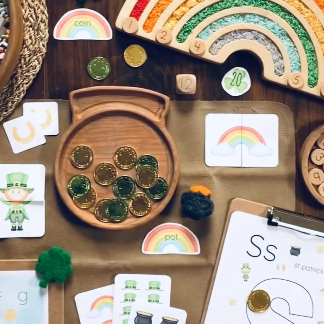 St Patrick's Day Morning Basket Activities, Homeschool Resources ...