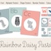RAINBOW DAISY PASTEL Bundle | Classroom Decor | Preschool | School ...