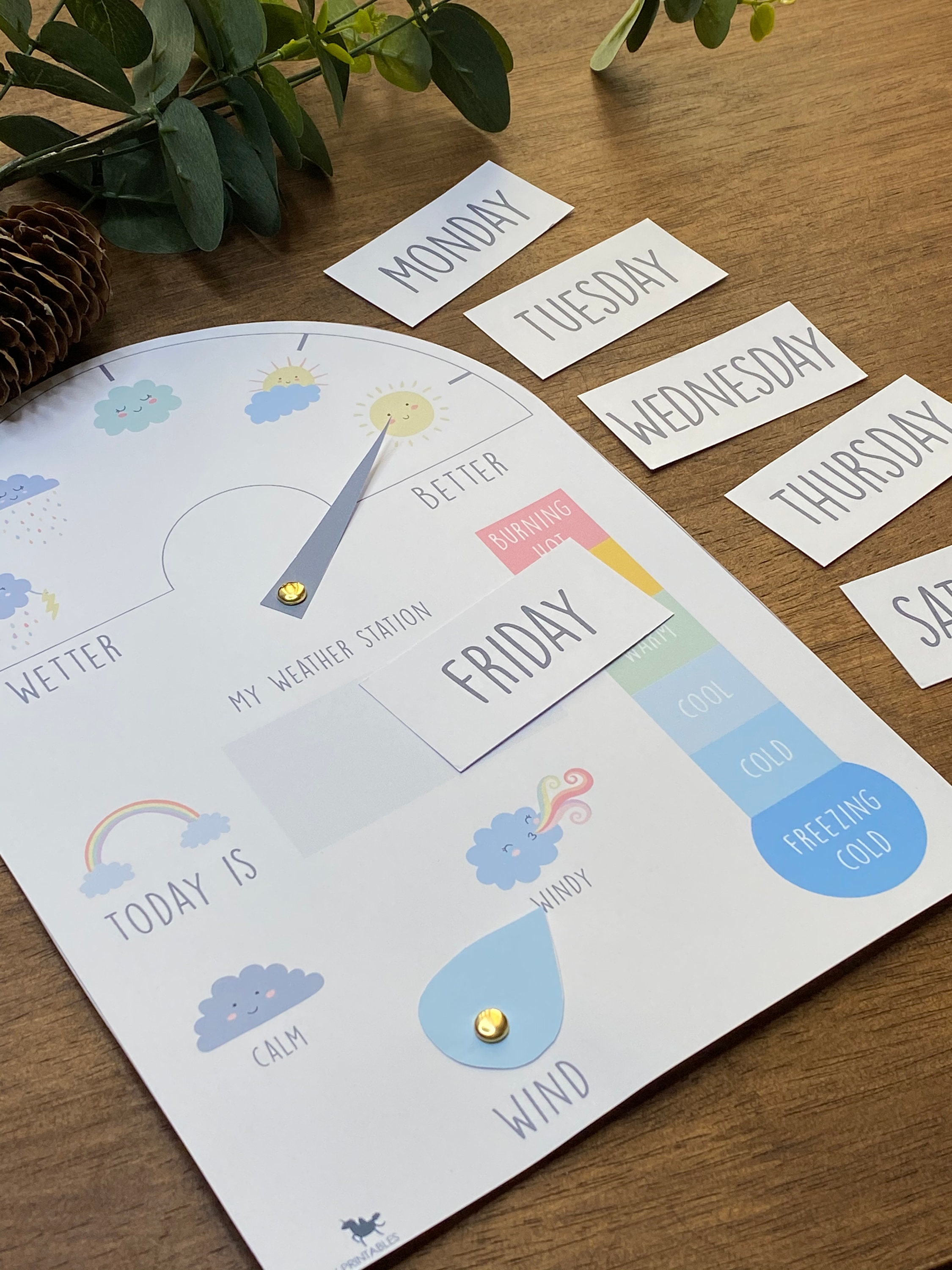 Weather Station | Montessori | Preschool Activities | Children ...