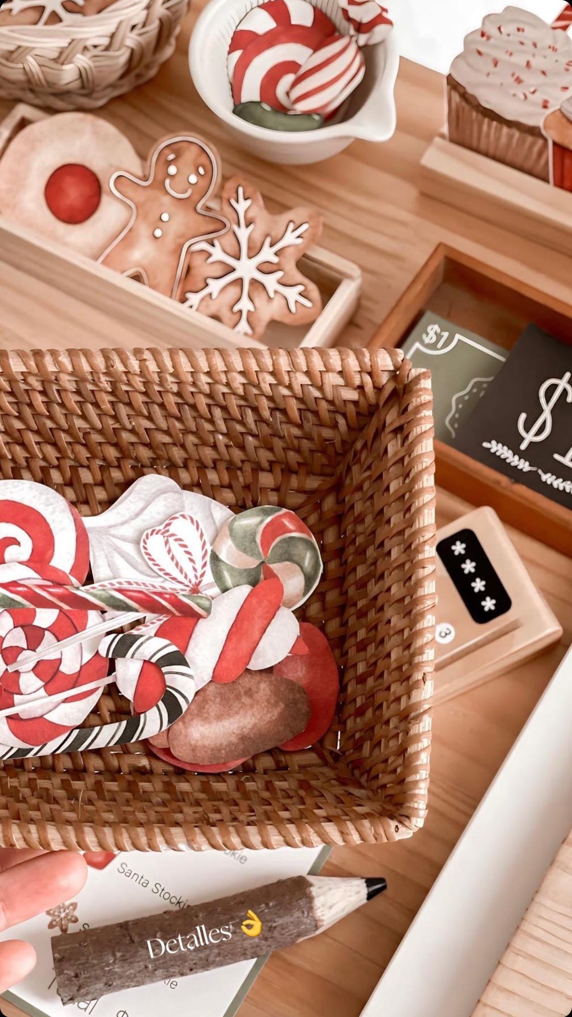 Christmas Bakery Dramatic Play Set for Kids Activities for Christmas ...