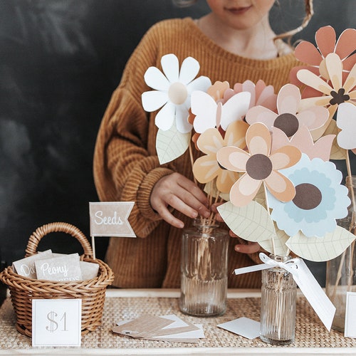 Flower Market Dramatic Play Set Dramatic Play Set Pretend - Etsy