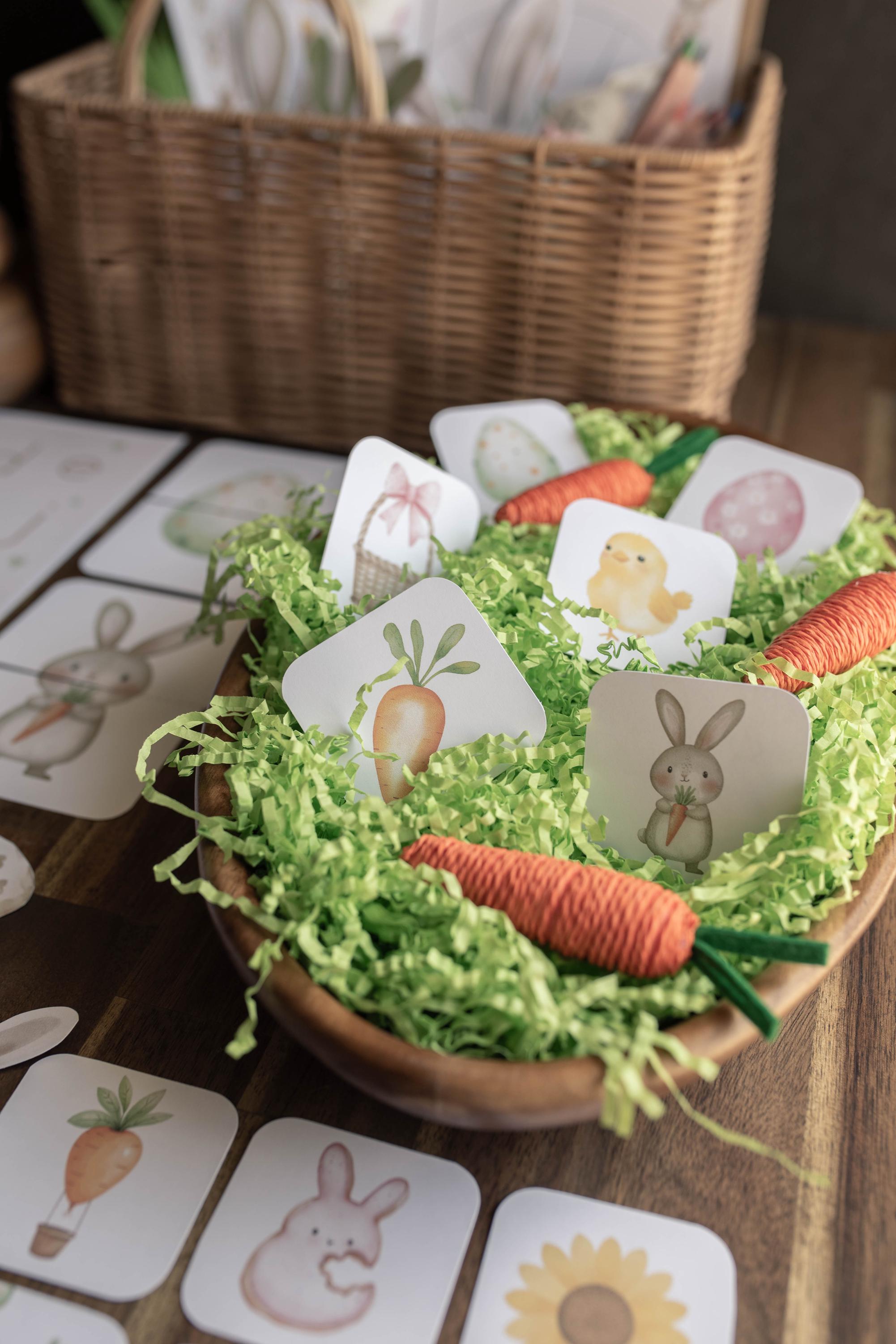 Printable Easter Morning Basket Activities, Homeschool Games ...