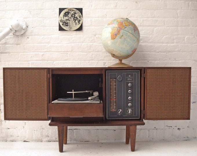 Record Player / Solid State Stereo Cabinet RESERVED for BLAXXX - Etsy
