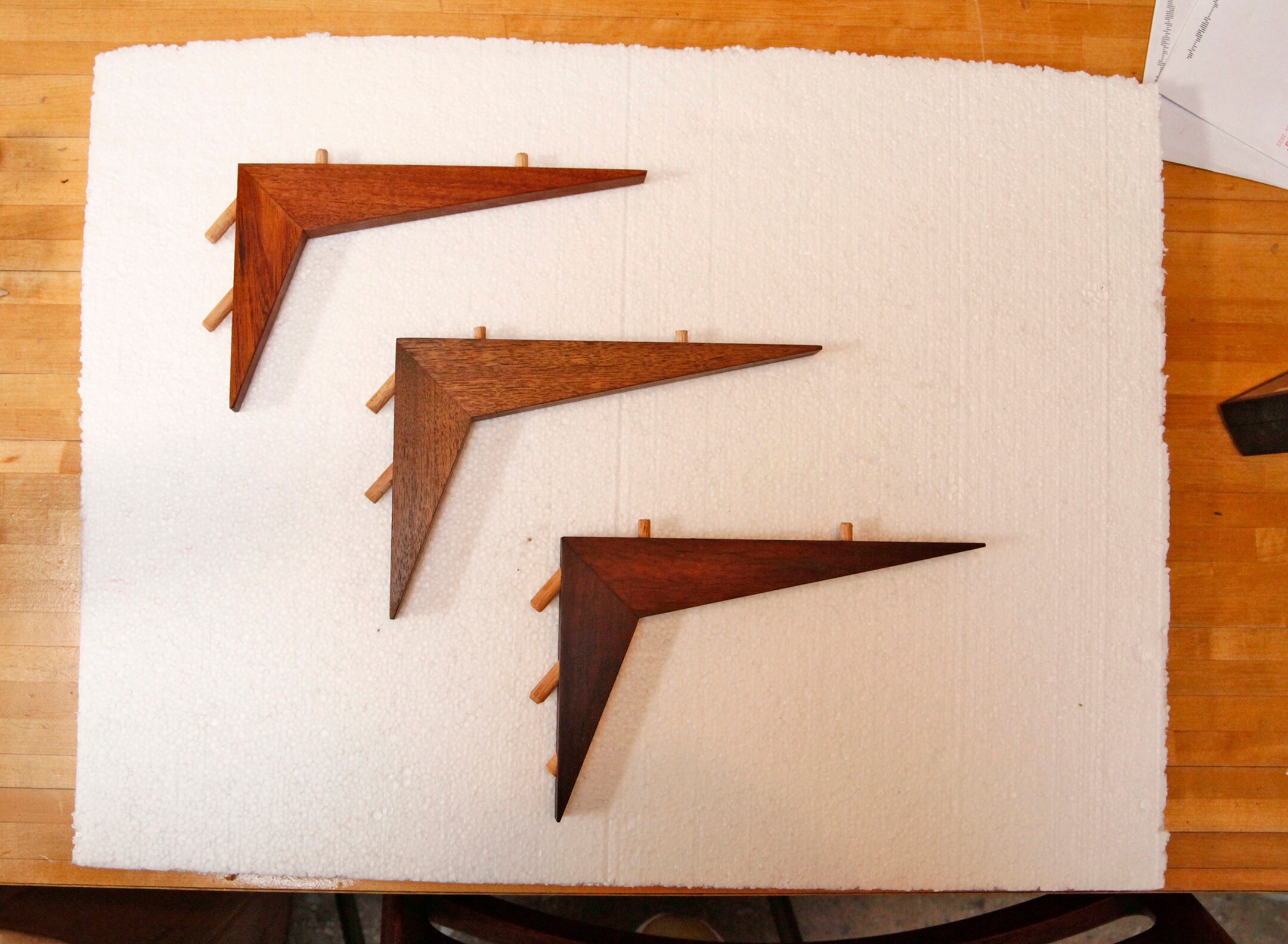 System Cado Parts Brackets Teak Walnut Rosewood - Etsy