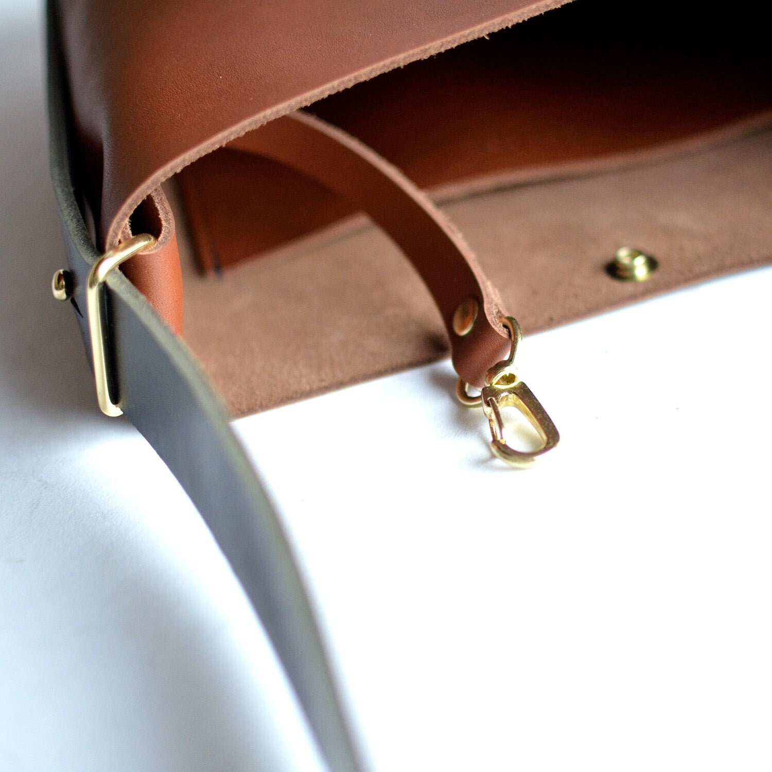 Mini Crossback crossbody Backpack Brown Leather - Etsy