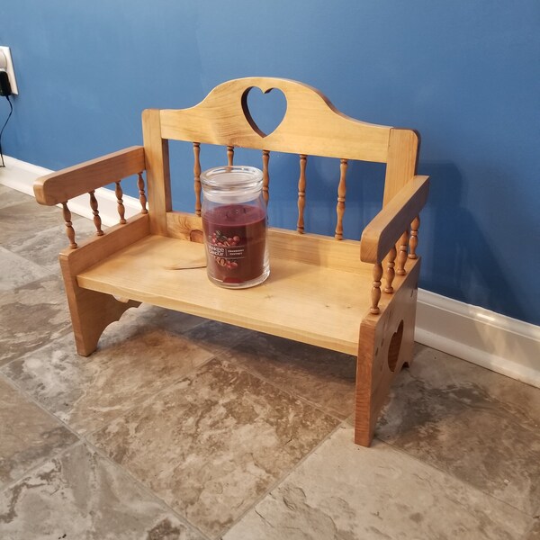 Indoor Bench With Back - Etsy