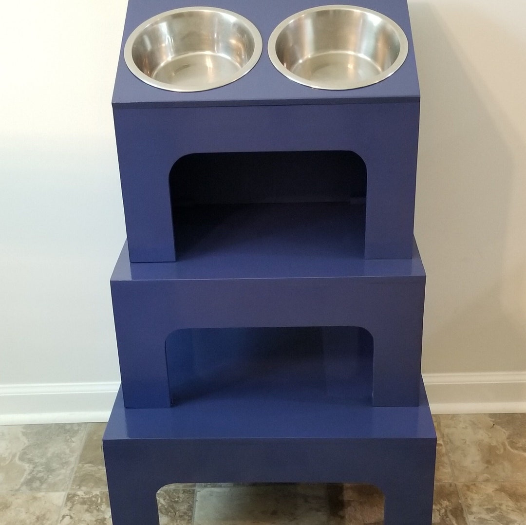 Elevated Feeding Table for Dogs, Can Make for Cats Too. - Etsy