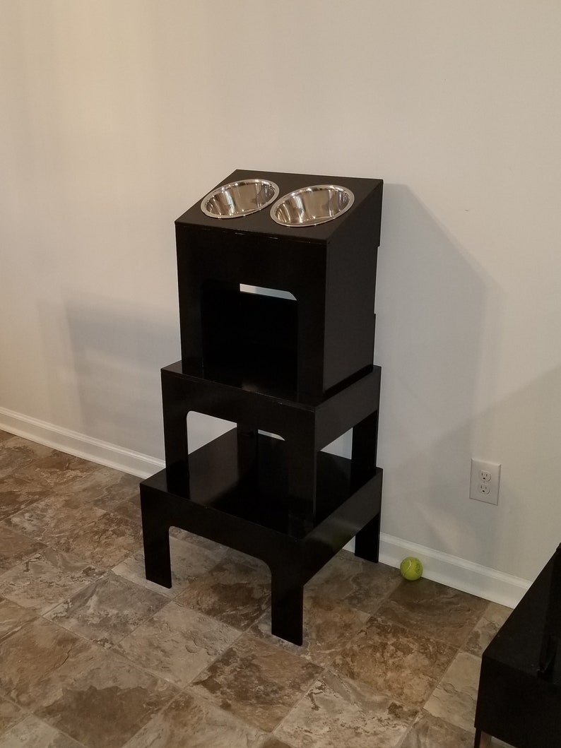 Elevated Feeding Table for Dogs, Can Make for Cats Too. - Etsy