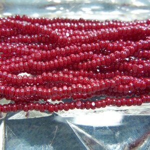 Size 13/0 Charlotte/true Cut Opaque RUBY RED Marsala - Etsy