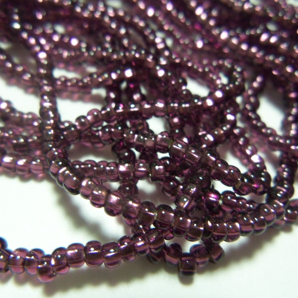 Silver Lined Beads - Etsy