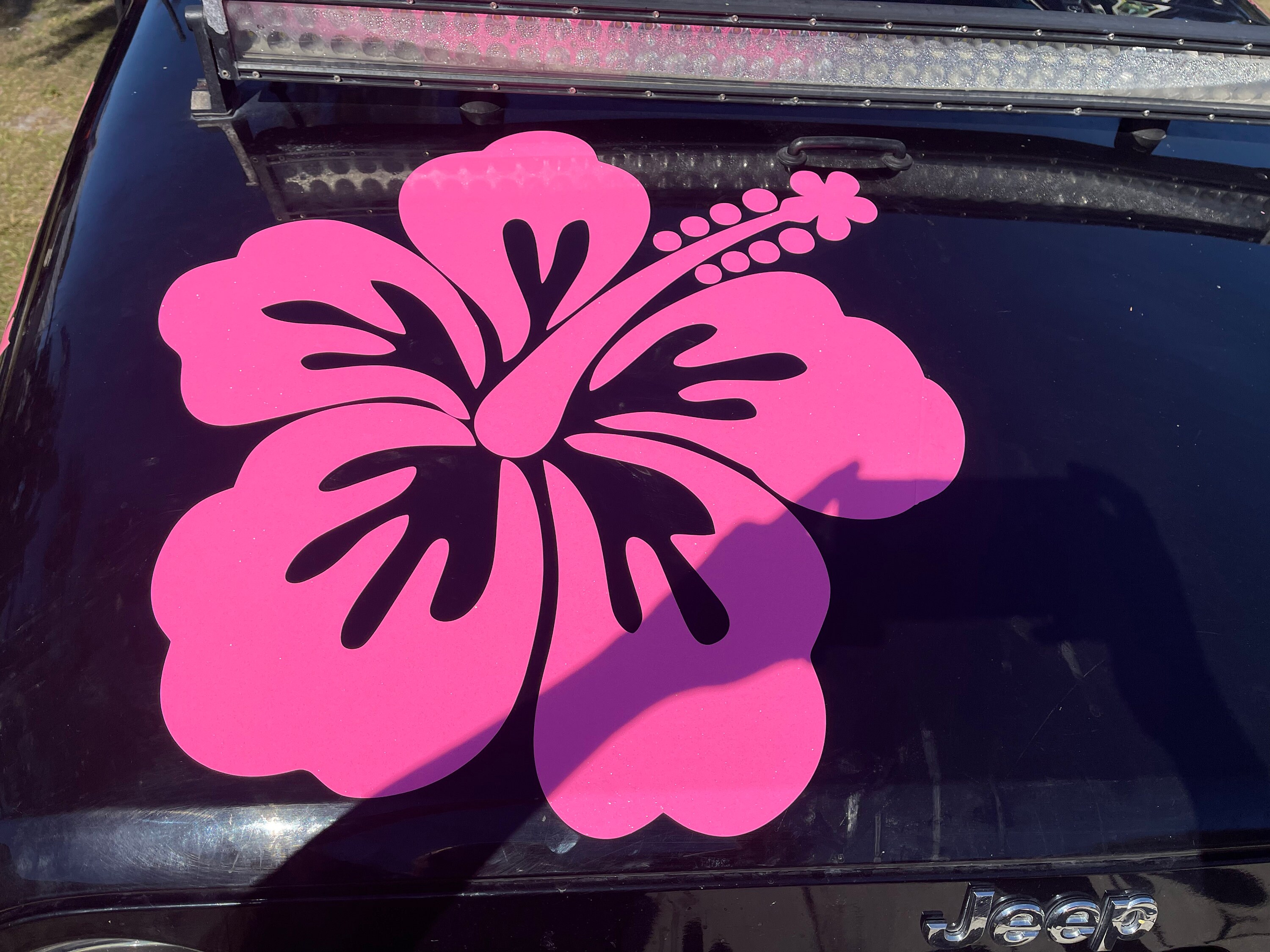 Hibiscus Flower Decals Etsy