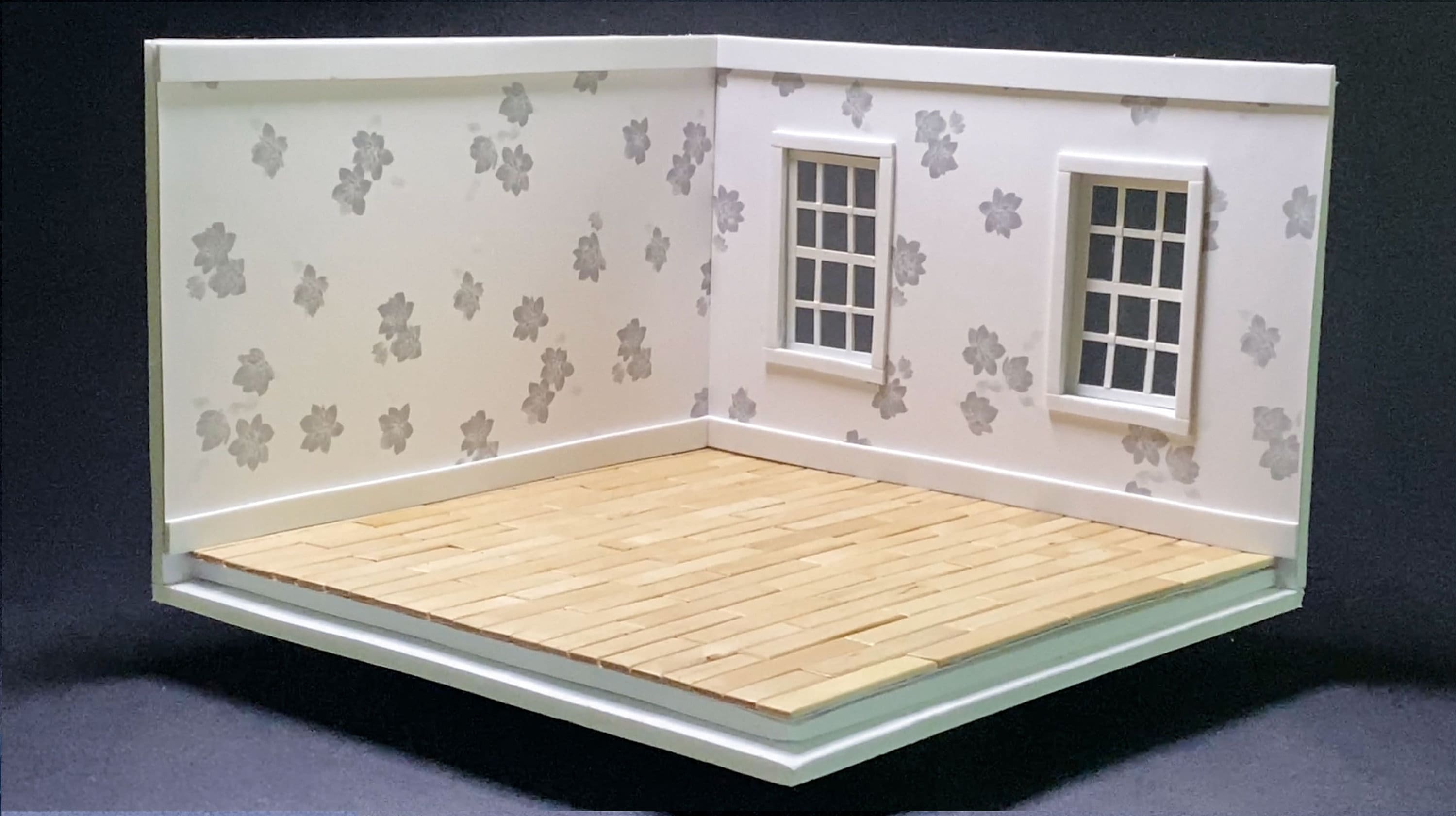 1:24 Scale Roombox Design on a Budget Dollhouse - Etsy