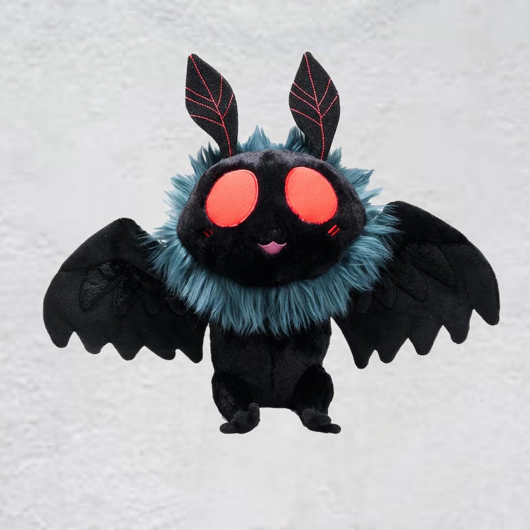 Mothman Baby Plushie - Etsy