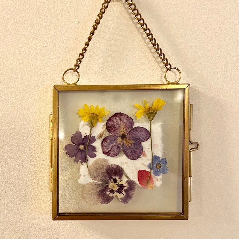 Double Glass Frame - Etsy