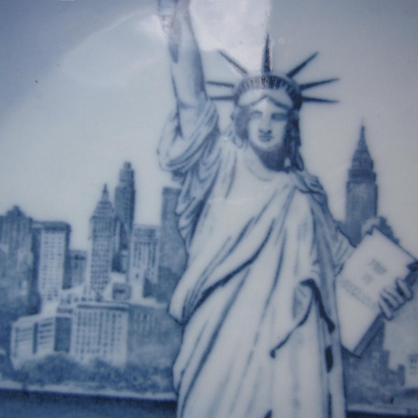Statue of Liberty Plate - Etsy