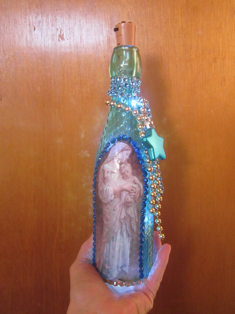 For a Virgin Mary Jesus/lamb Bouguereau Painting Christmas | Etsy