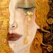 Norse GODDESS Freyja the Golden Tear Inspired of Klimt Glass Small ...