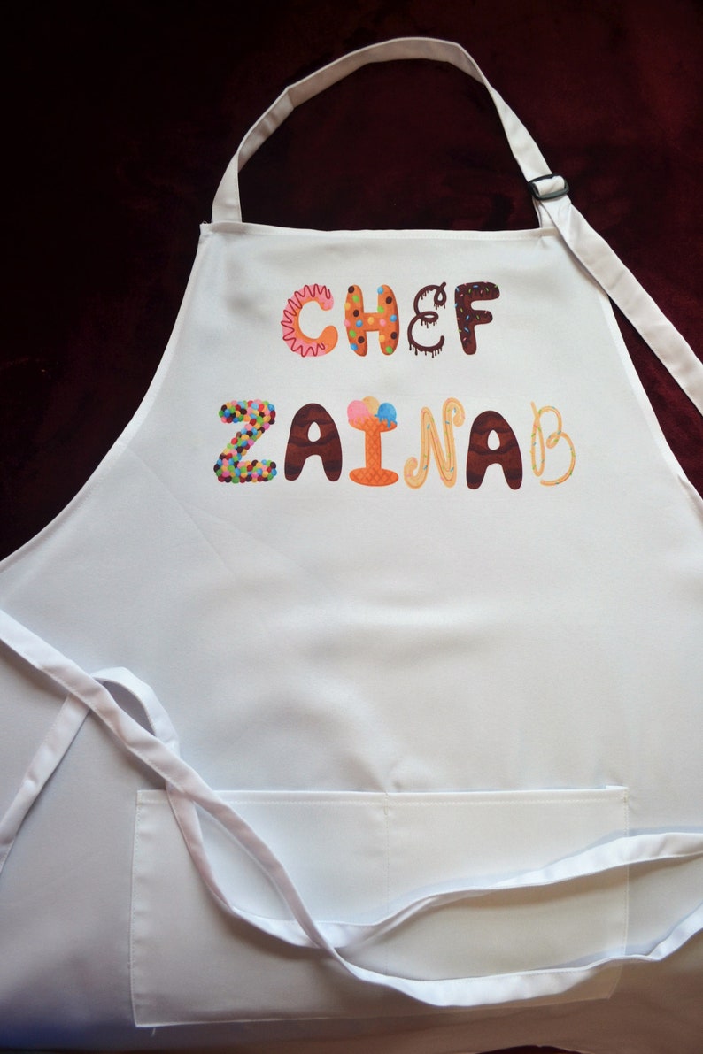 Personalized Kids Apron, Personalized Ramadan Apron for Kids and Adult ...