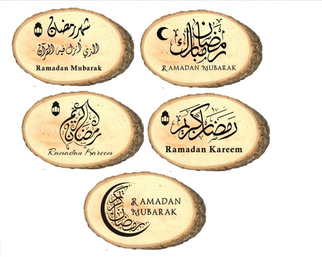 Ramadan Sign, Ramadan Decoration, Ramadan Mubarak Wood Sign, Ramadan ...