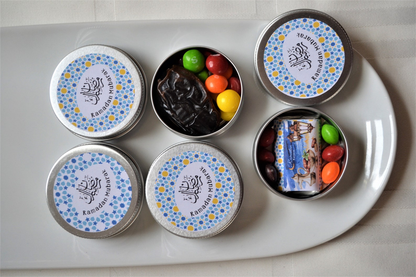 Ramadan Candy Boxes Set of 10, Ramadan Goodie Bags, Ramadan Kids Favors ...