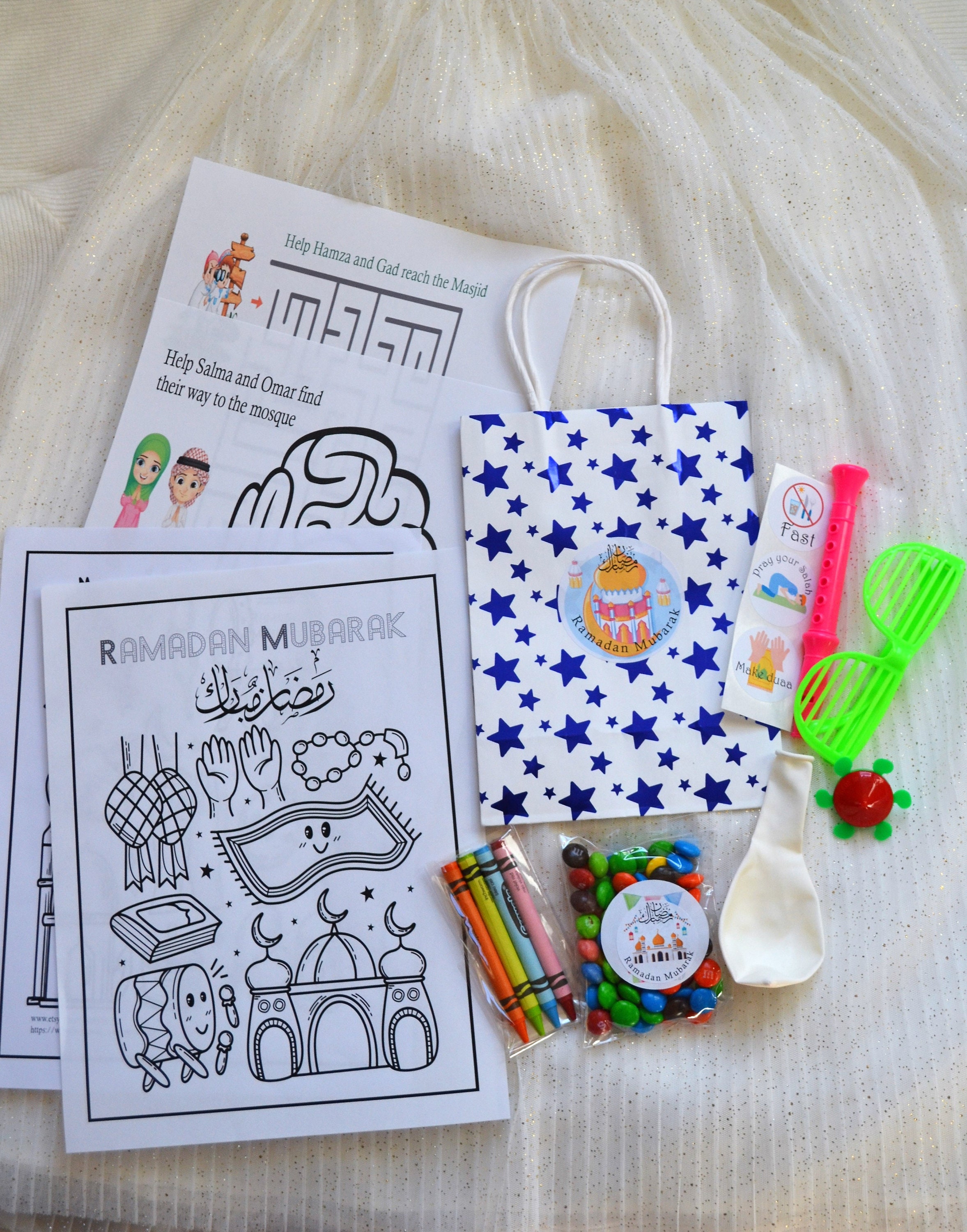 Ramadan Gift Bag, Ramadan Kids Gift, Eid Goodie Bags, Ramadan Kids ...