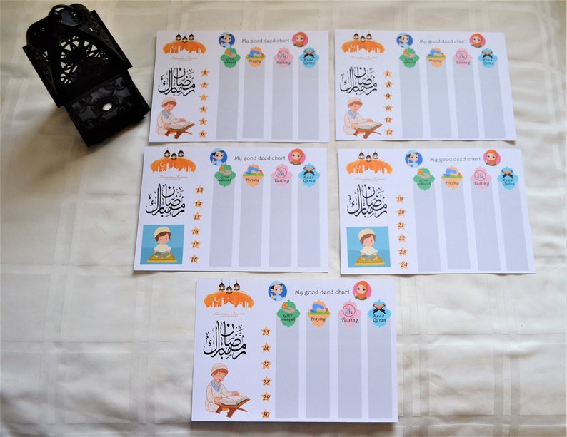 Ramadan Kids Activity Kit Islamic Kids Favors and Treats - Etsy