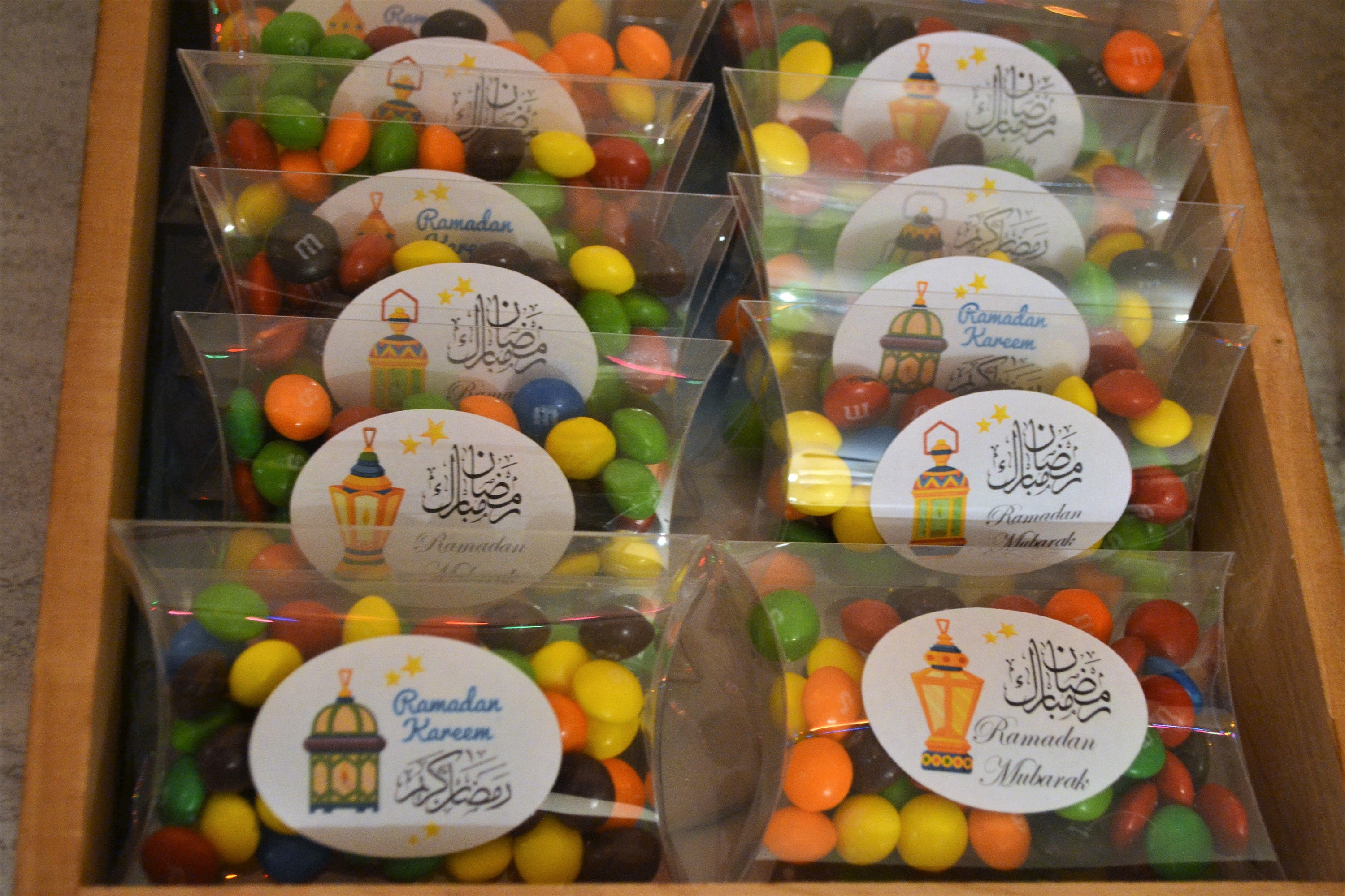 Set of 10 Ramadan Goodie Bags, Eid Candy Box, Ramadan Gift Bags, Eid ...