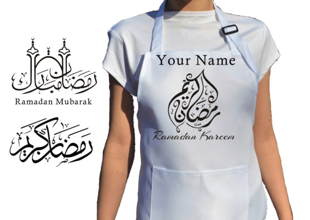 Personalized Ramadan Apron for Kids and Adult, Ramadan Apron, Eid Apron ...