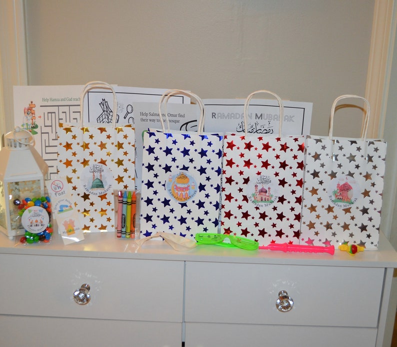 Ramadan Gift Bag, Ramadan Kids Gift, Eid Goodie Bags, Ramadan Kids ...