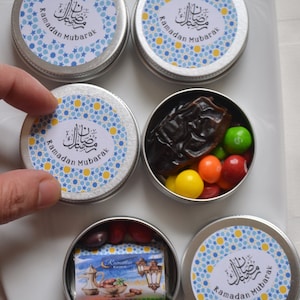 Ramadan Candy Boxes Set of 10, Ramadan Goodie Bags, Ramadan Kids Favors ...