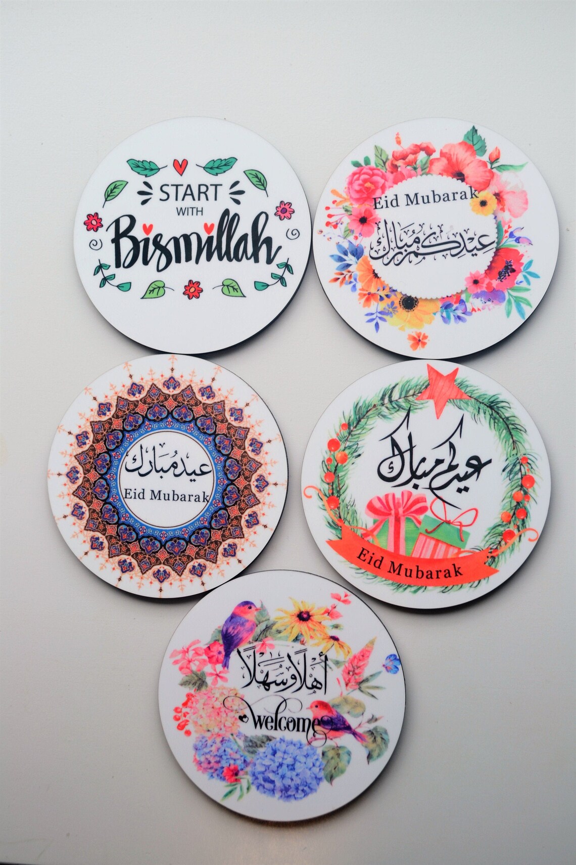 Welcome Coaster Eid Decoration Personalized Eid Gift - Etsy