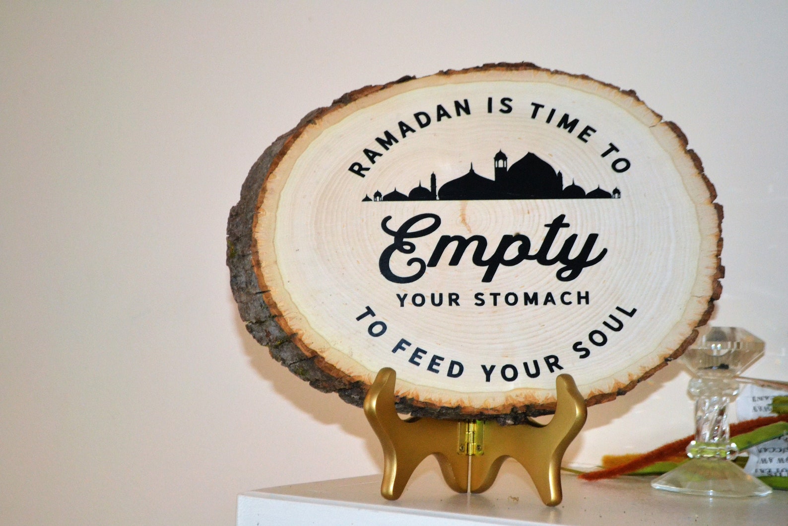 Ramadan Sign, Ramadan Decor, Ramadan Mubarak Wood Sign, Ramadan Gift ...